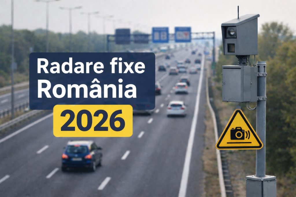 Radare fixe România 2026: sistemul e-Sigur este activ, unde sunt cele ...